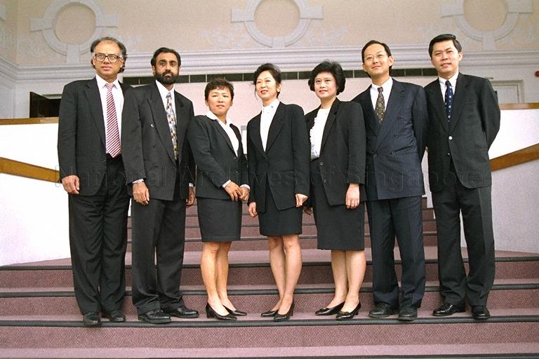 Opening of Legal Year 1998 - picture of newly-appointed