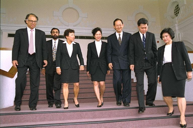 Opening of Legal Year 1998 - picture of newly-appointed