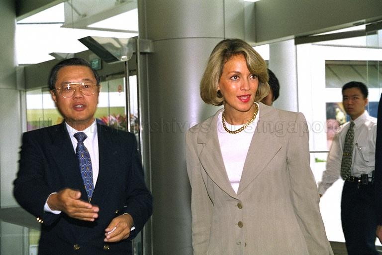 COLOMBIAN FOREIGN MINISTER MS MARIA EMMA MEJIA VELEZ BEING