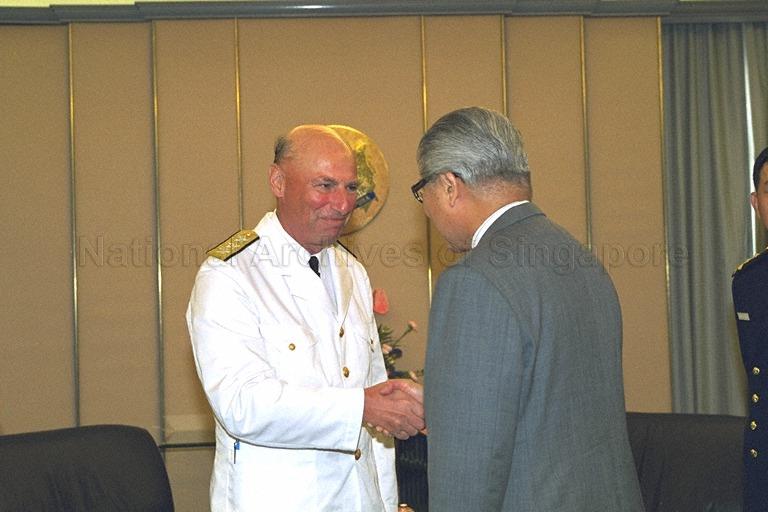(1) COMMANDER-IN-CHIEF, ROYAL SWEDISH NAVY (RSWN) ADM PETER