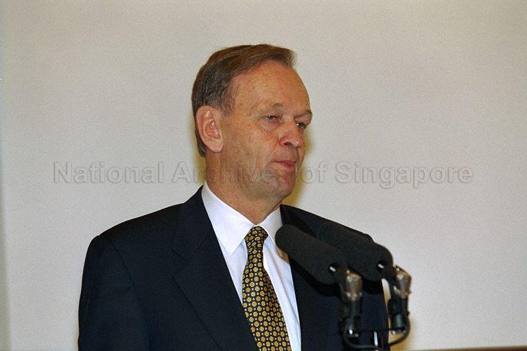 Canadian Prime Minister Jean Chretien, who is on a four-day