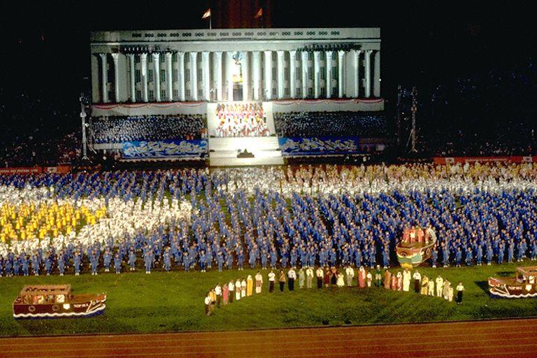 National Day Parade 1998 at National Stadium -- View of