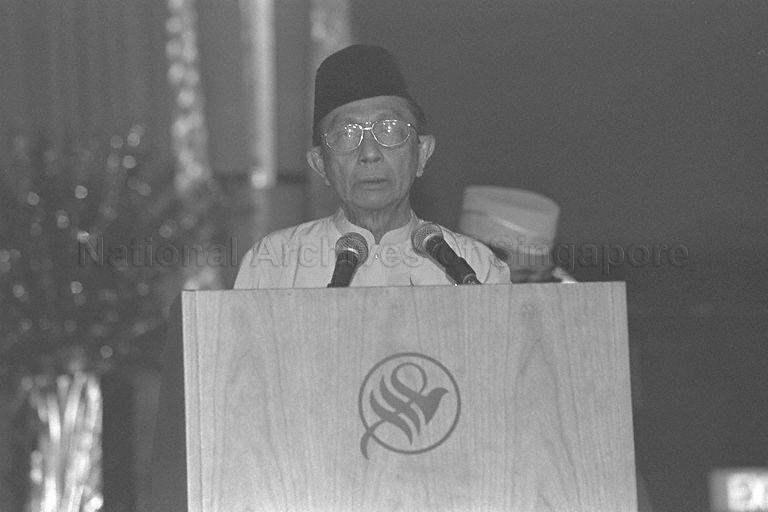 Welcome speech during Hari Raya Aidilfitri dinner held by