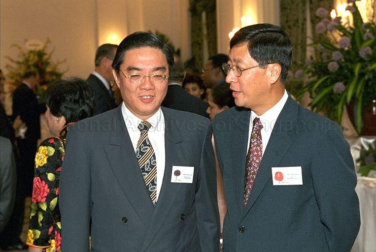 MINISTER WITHOUT PORTFOLIO LIM BOON HENG WITH MINISTRY OF