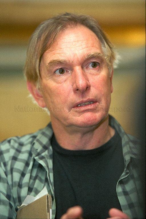 Portrait of Australian director Peter Weir at Singapore Film