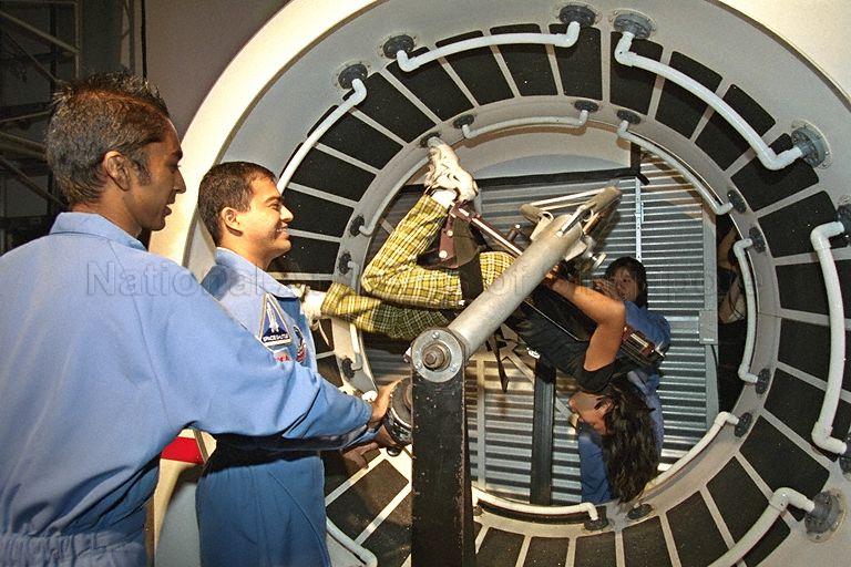 Visitor to National Aeronautics and Space Administration