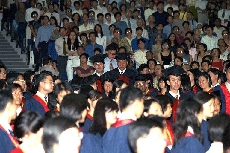 The arrival of Minister for Education and Second Minister