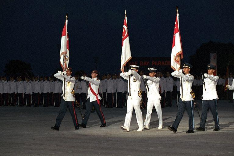 OPENING OF SINGAPORE ARMED FORCES (SAF) DAY PARADE AT SAF