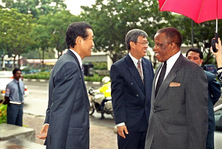 THE PRESIDENT OF THE REPUBLIC OF BOTSWANA FESTUS MOGAE