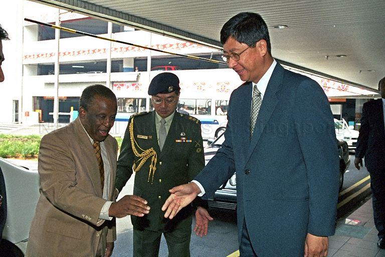 THE PRESIDENT OF THE REPUBLIC OF BOTSWANA FESTUS MOGAE