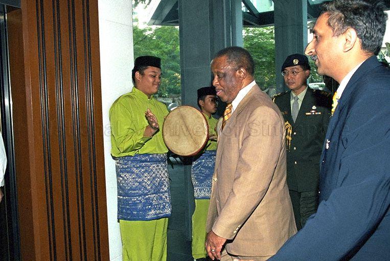 THE PRESIDENT OF THE REPUBLIC OF BOTSWANA FESTUS MOGAE