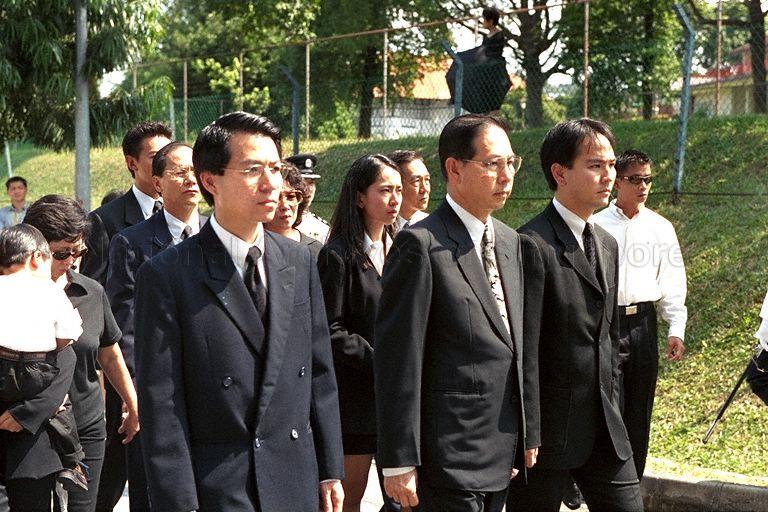 PRESIDENT ONG TENG CHEONG AND SONS, TZE GUAN AND TZE BOON