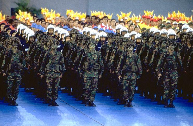 National Day Parade 1999 at National Stadium -- Singapore