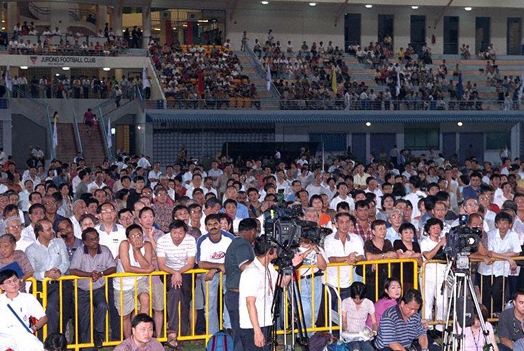 Taken at: People's Action Party (PAP) rally for the 2001
