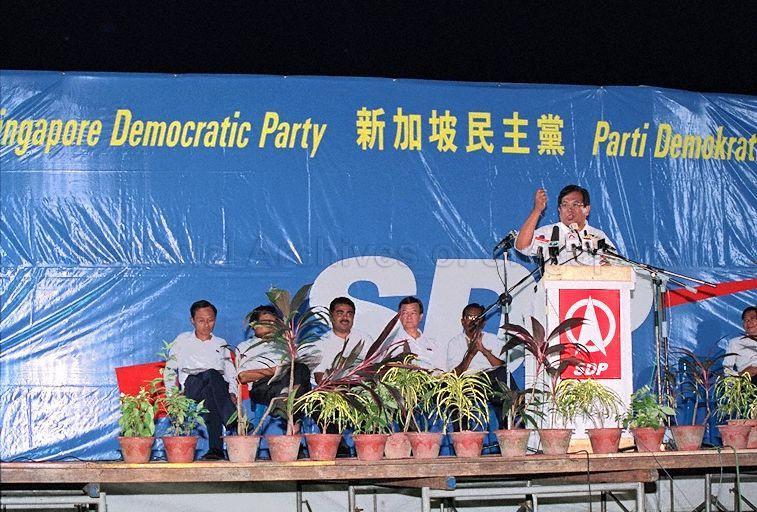 Taken at: Singapore Democratic Party (SDP) 2001 General
