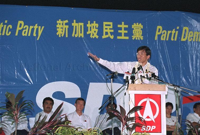 Taken at: Singapore Democratic Party (SDP) 2001 General