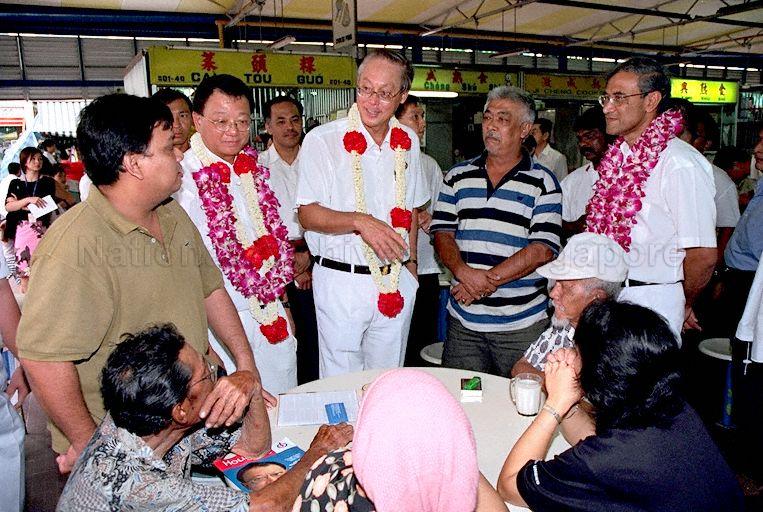 Taken at: Walkabout by PAP candidate for Marine Parade GRC