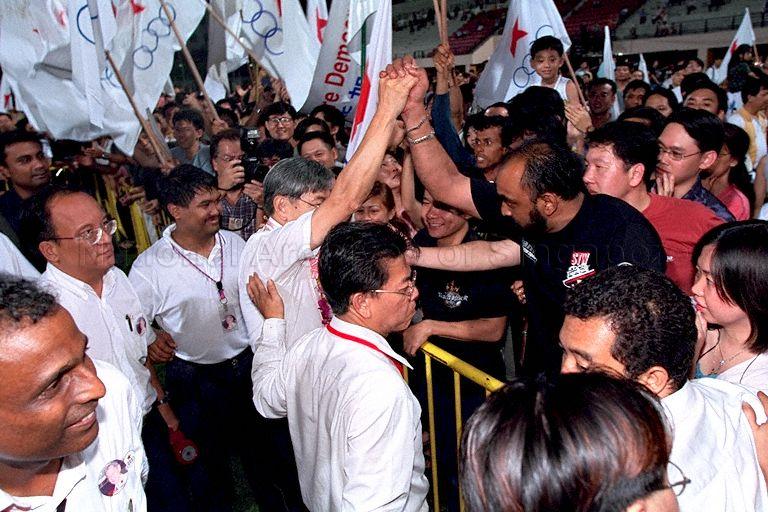 Taken at: Singapore Democratic Alliance (SDA) assembly site