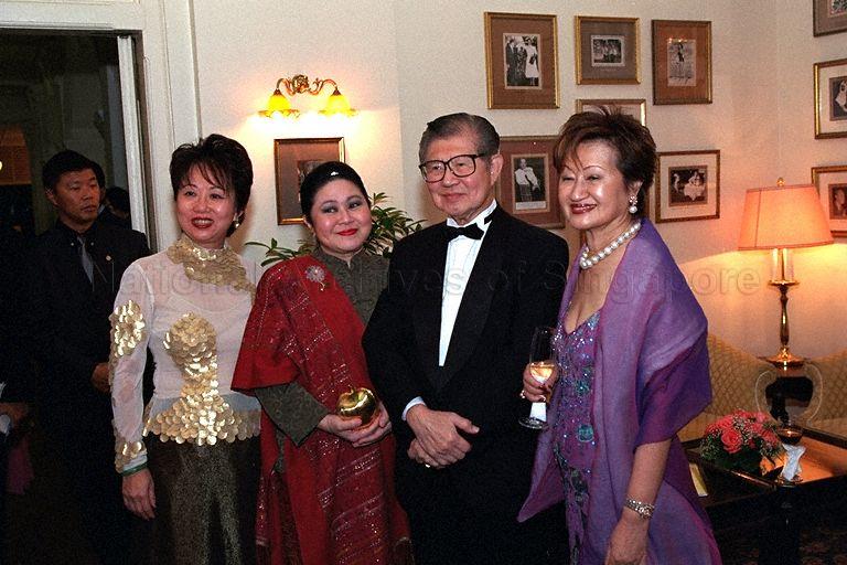 From left, Managing Director of Hour Glass Limited Mrs