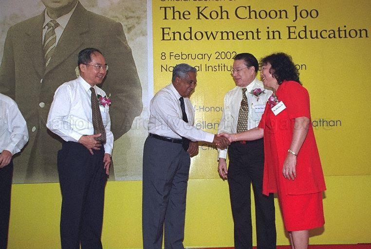 Taken at: Official launch of the Koh Choon Joo Endowment in