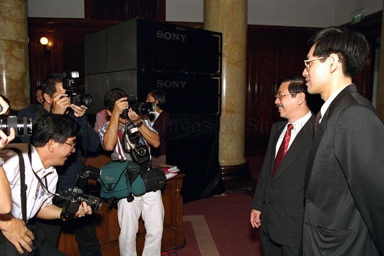 Leslie Chew Kwee Hoe (left) and Alvin Yeo Khim Hai (right)