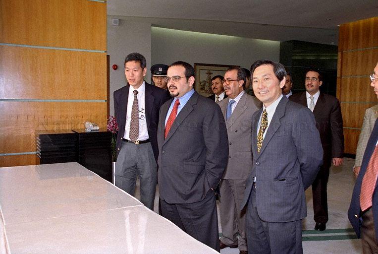 HIS HIGHNESS, SHAIK SALMAN BIN HADAM AL-KHALIFA, CROWN