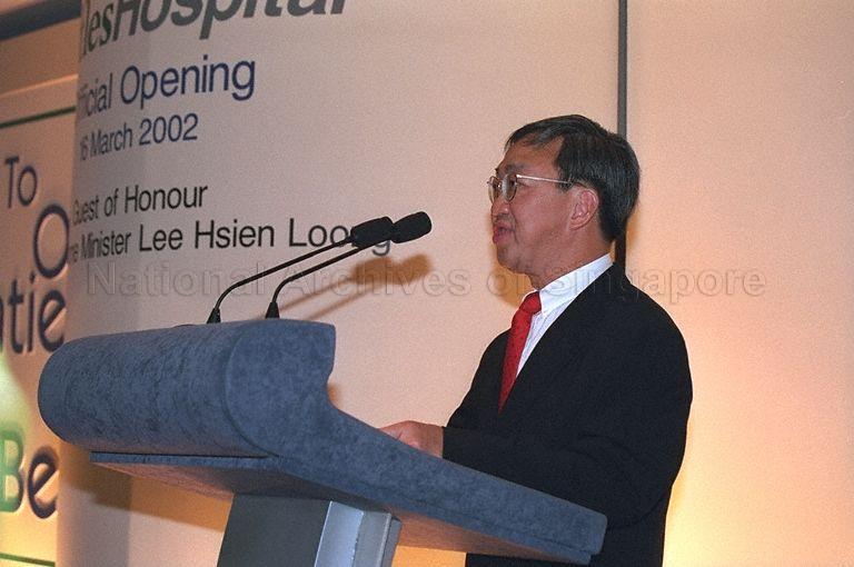 Taken at: Official opening of Raffles Hospital at North