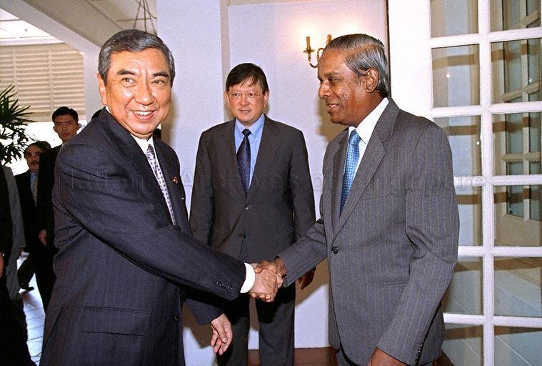Minister for Foreign Affairs and Law Professor S Jayakumar