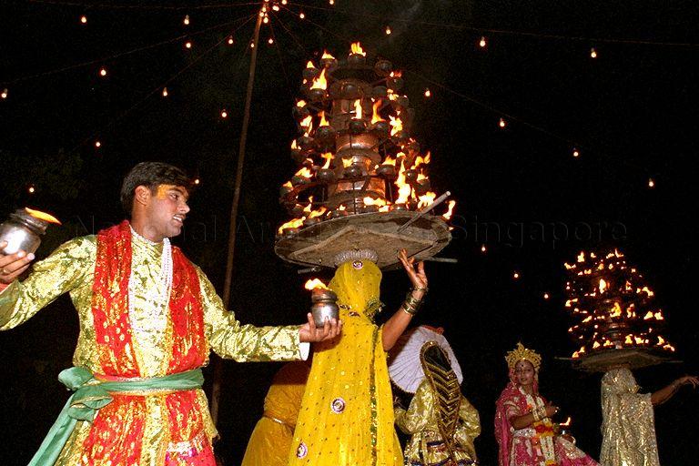 Charkula Nritya Avam dance group from Uttar Pradesh, India