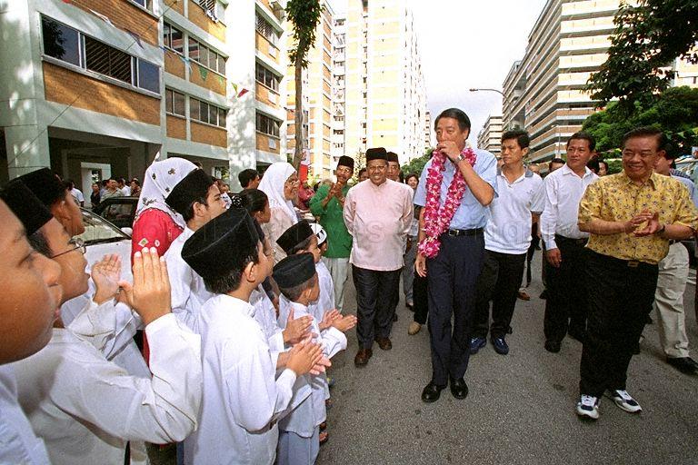 Taken at: Minister Community visit to Nee Soon Central