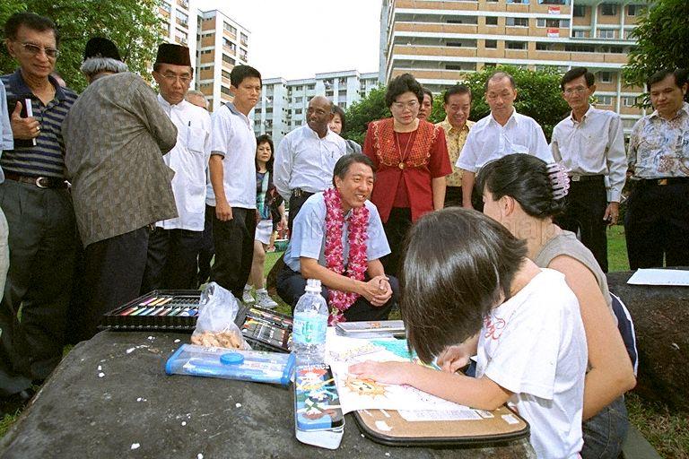 Taken at: Minister Community visit to Nee Soon Central