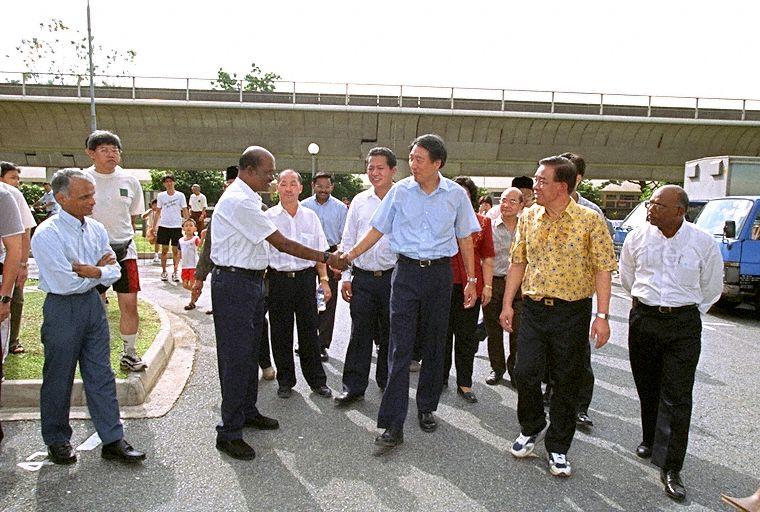 Taken at: Minister Community visit to Nee Soon Central