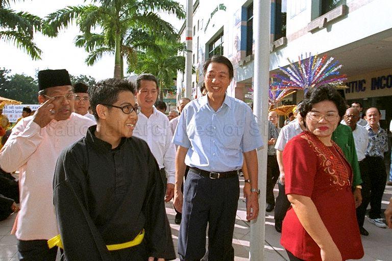 Taken at: Minister Community visit to Nee Soon Central