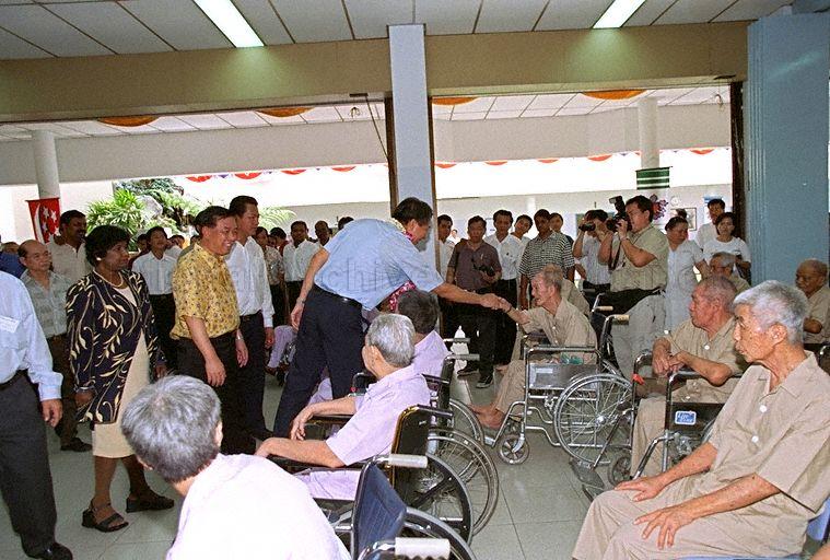 Taken at: Minister Community visit to Nee Soon Central