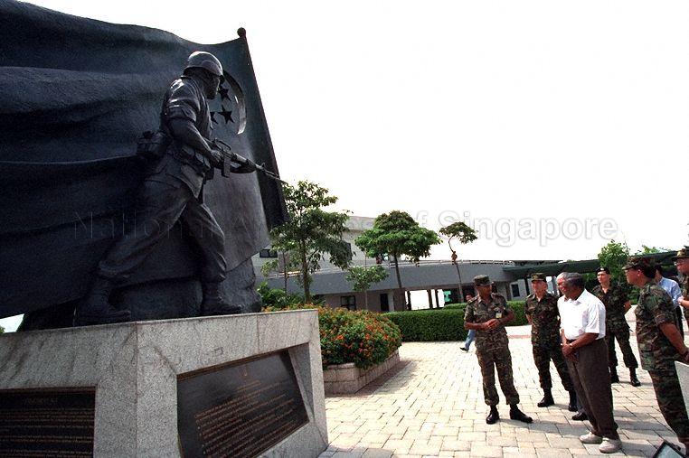 Taken at: Visit to the Singapore Armed Forces Basic Military