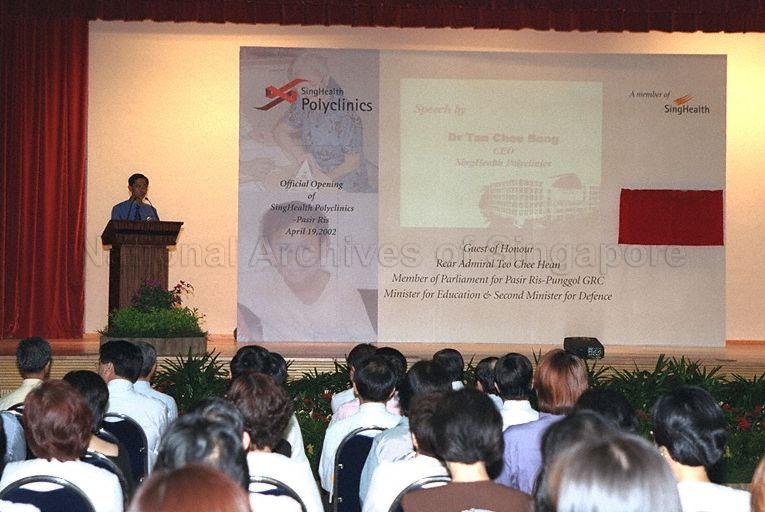 SingHealth Polyclinics Chief Executive Officer Dr Tan Chee