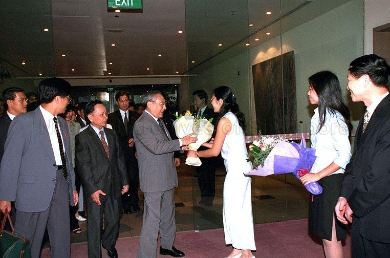 Taken at: Arrival of Vice Premier of the State Council of