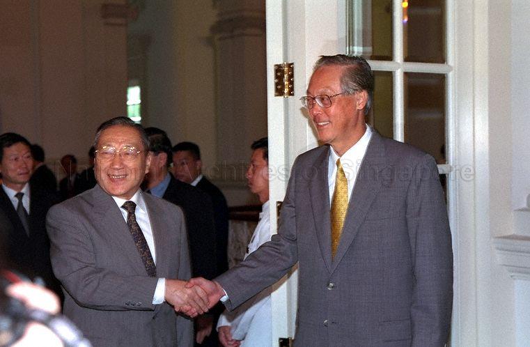 Taken at: Call on Prime Minister Goh Chok Tong by Vice