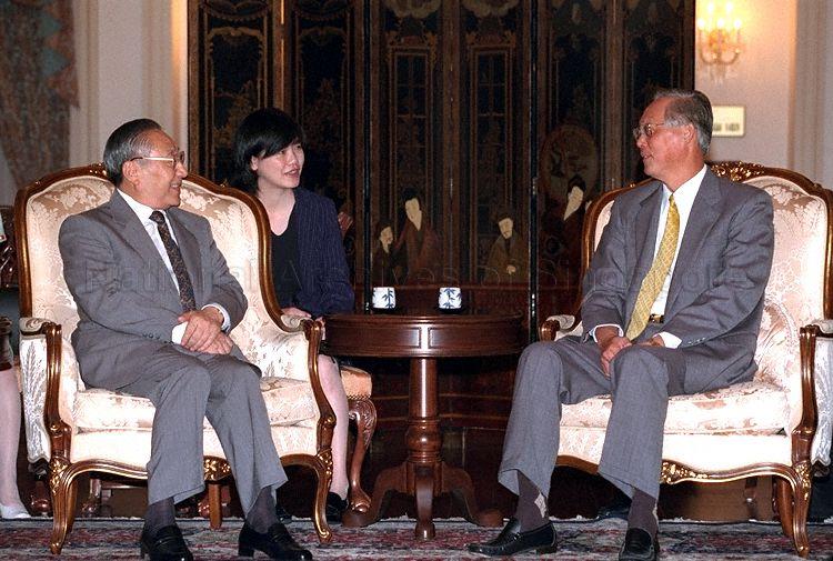 Taken at: Call on Prime Minister Goh Chok Tong by Vice