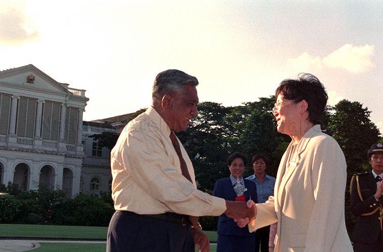 Taken at: Garden party hosted by President S R Nathan and