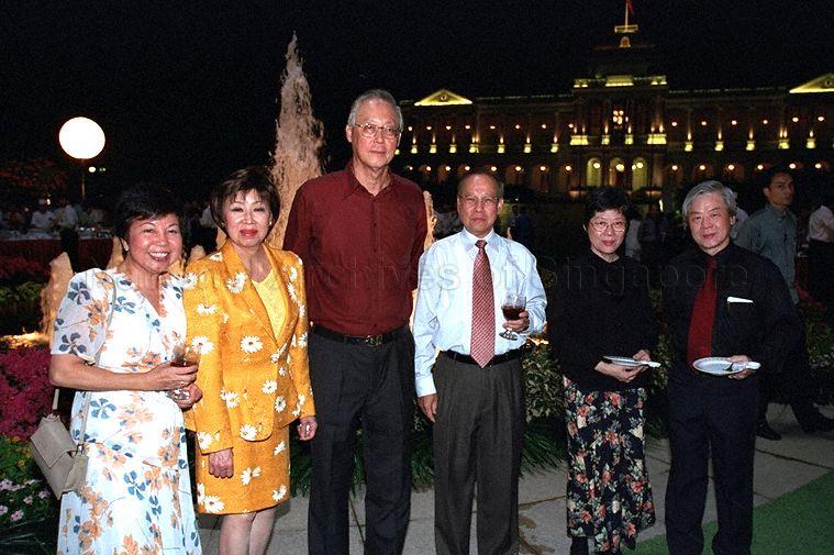 Taken at: National Day Reception hosted by President S R