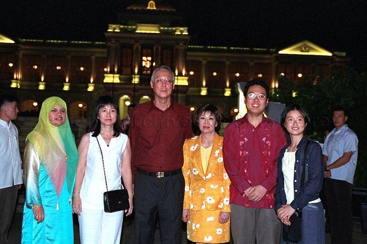 Taken at: National Day Reception hosted by President S R