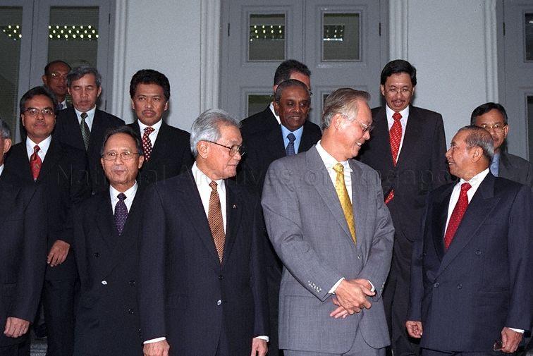 Prime Minister Goh Chok Tong and Minister for Foreign