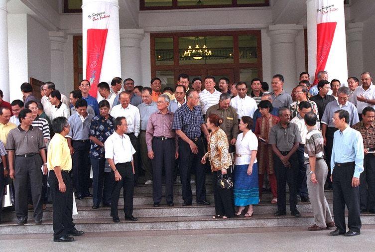 Prime Minister Goh Chok Tong and Special Adviser to the