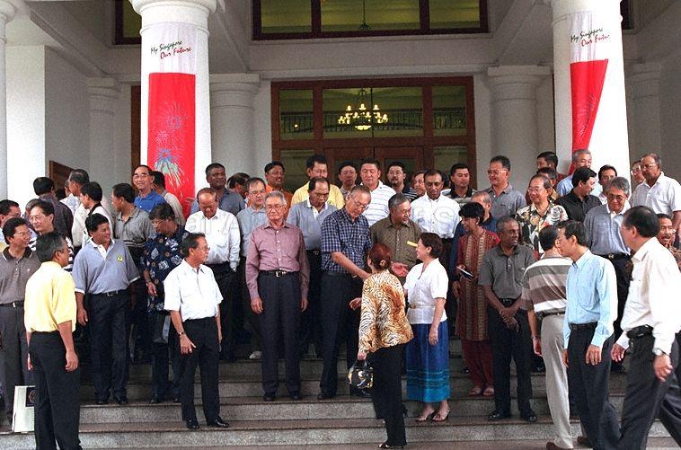 Prime Minister Goh Chok Tong and Special Adviser to the
