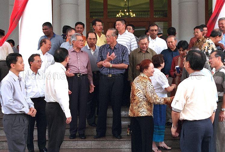 Prime Minister Goh Chok Tong and Special Adviser to the