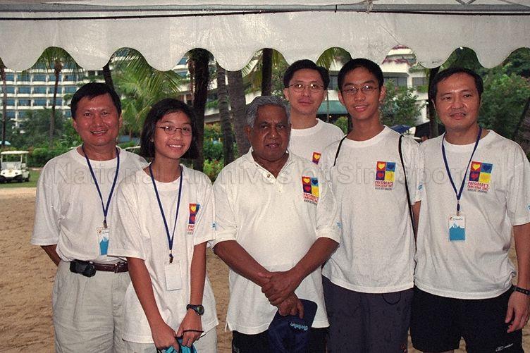 Taken at: 2.5km Sharkathon Walk at Sentosa Pictured: Guest-