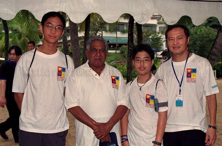 Taken at: 2.5km Sharkathon Walk at Sentosa Pictured: Guest-