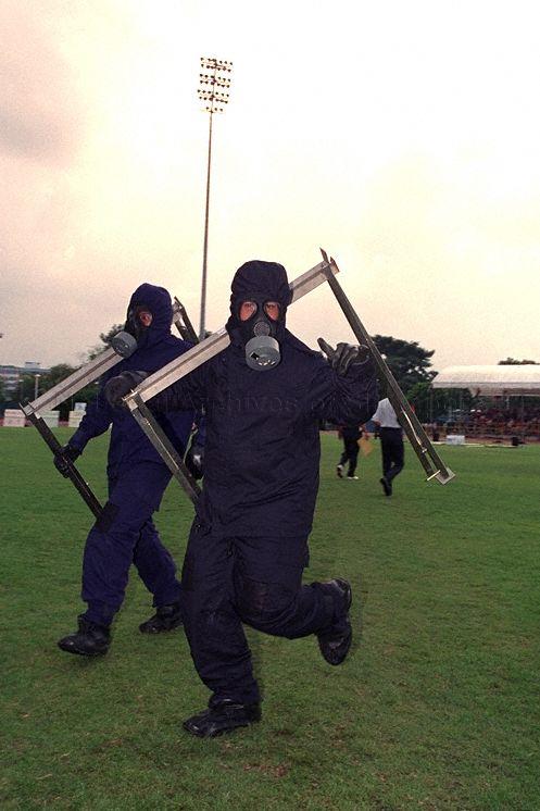 Singapore Civil Defence Force's (SCDF) â€œCD (Civil Defence