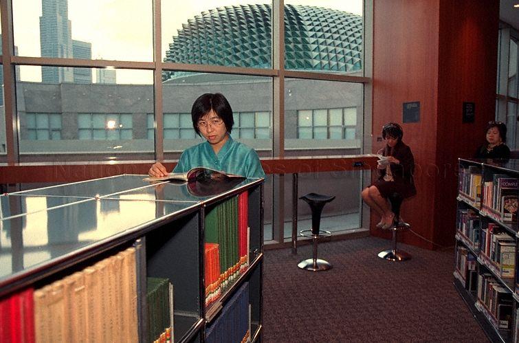 Taken at: Official Opening of Library@Esplanade at Esplanade